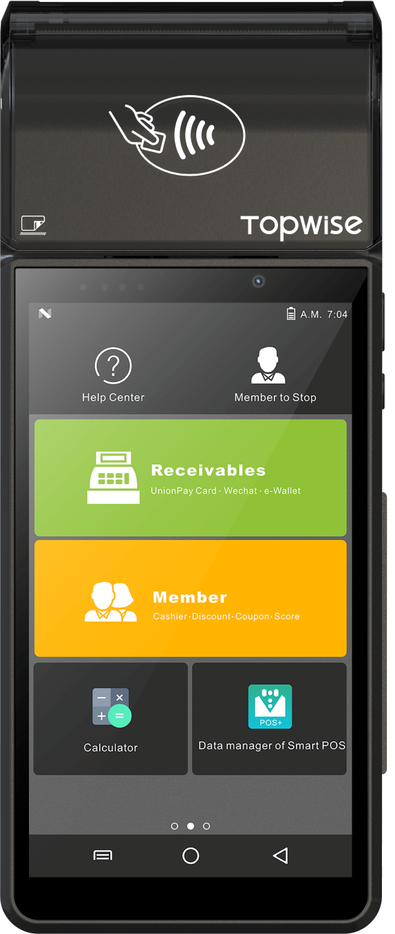 Topwise - the preferred POS for reliable & cost effective payment solution.
