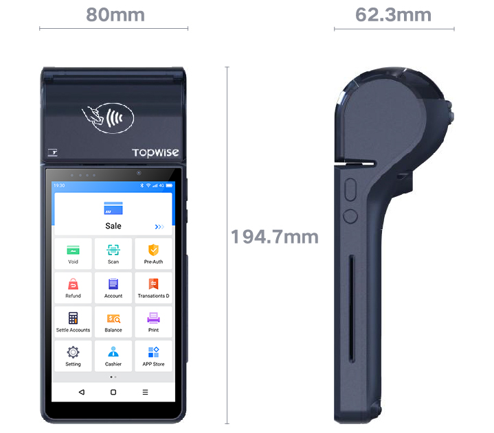TOPWISE - the preferred POS for reliable & cost effective payment solution.
