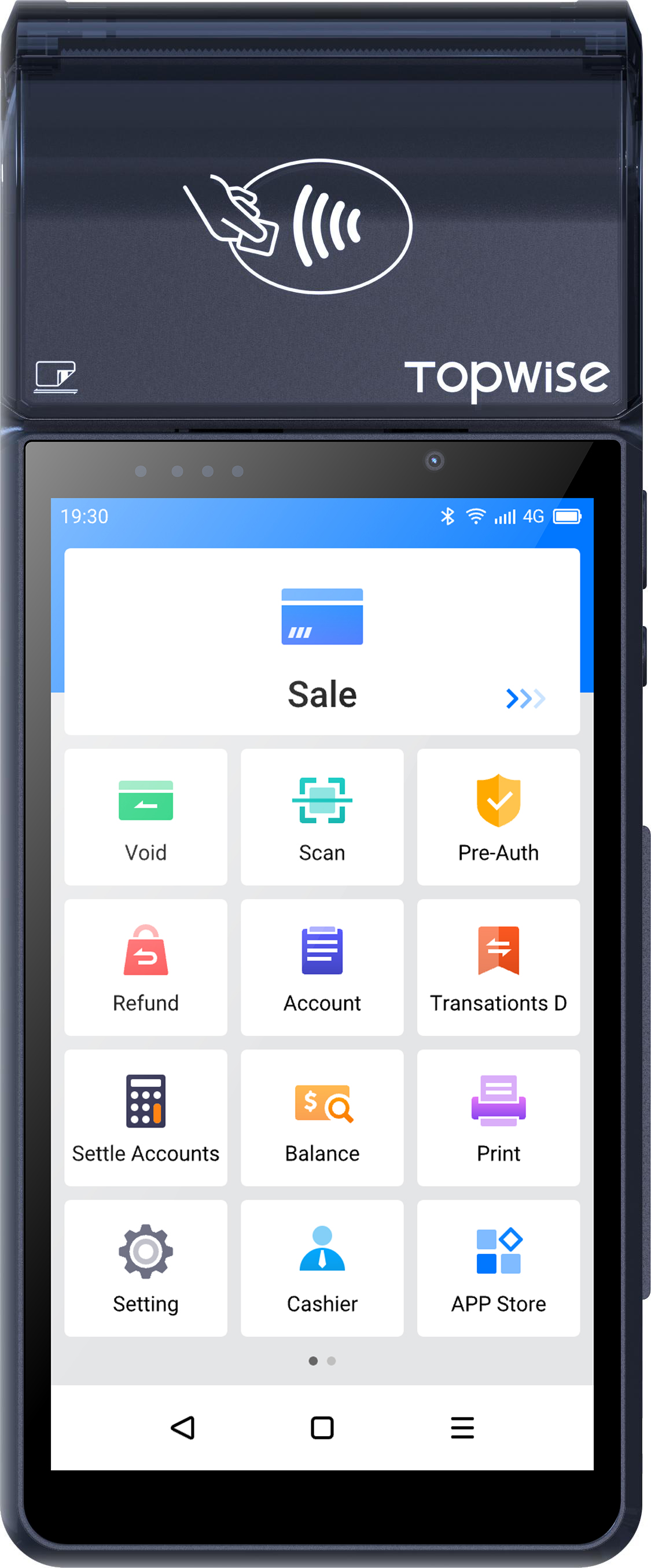 TOPWISE - the preferred POS for reliable & cost effective payment solution.