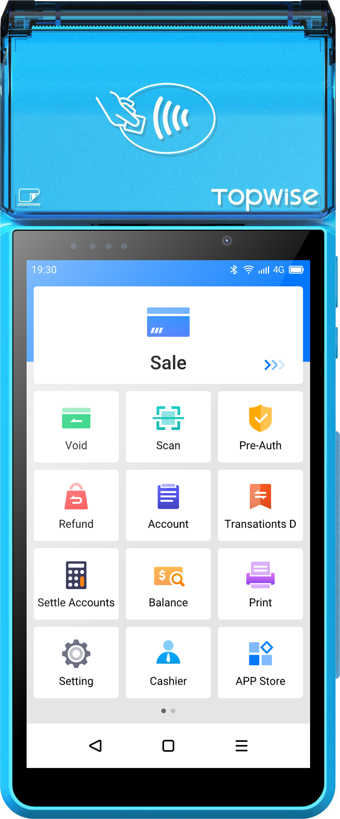 TOPWISE - the preferred POS for reliable & cost effective payment solution.