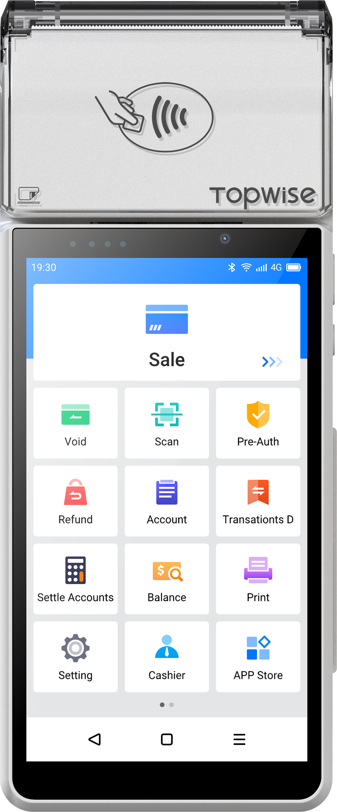 TOPWISE - the preferred POS for reliable & cost effective payment solution.
